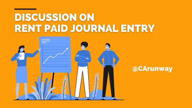 Rent Paid Journal Entry - CArunway