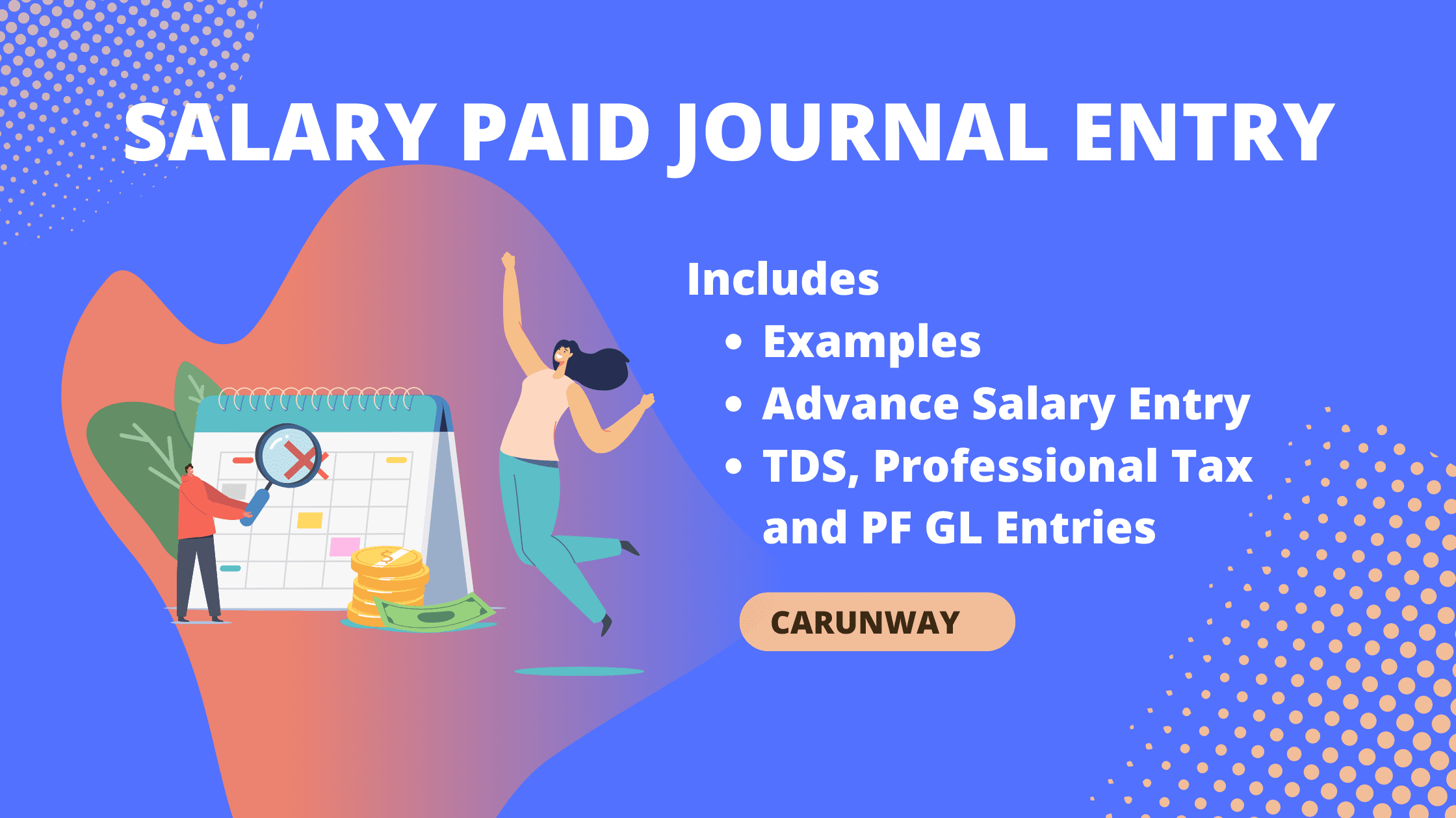 Salary Paid Journal Entry CArunway