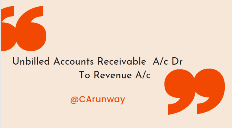 Unbilled Accounts Receivable - CArunway