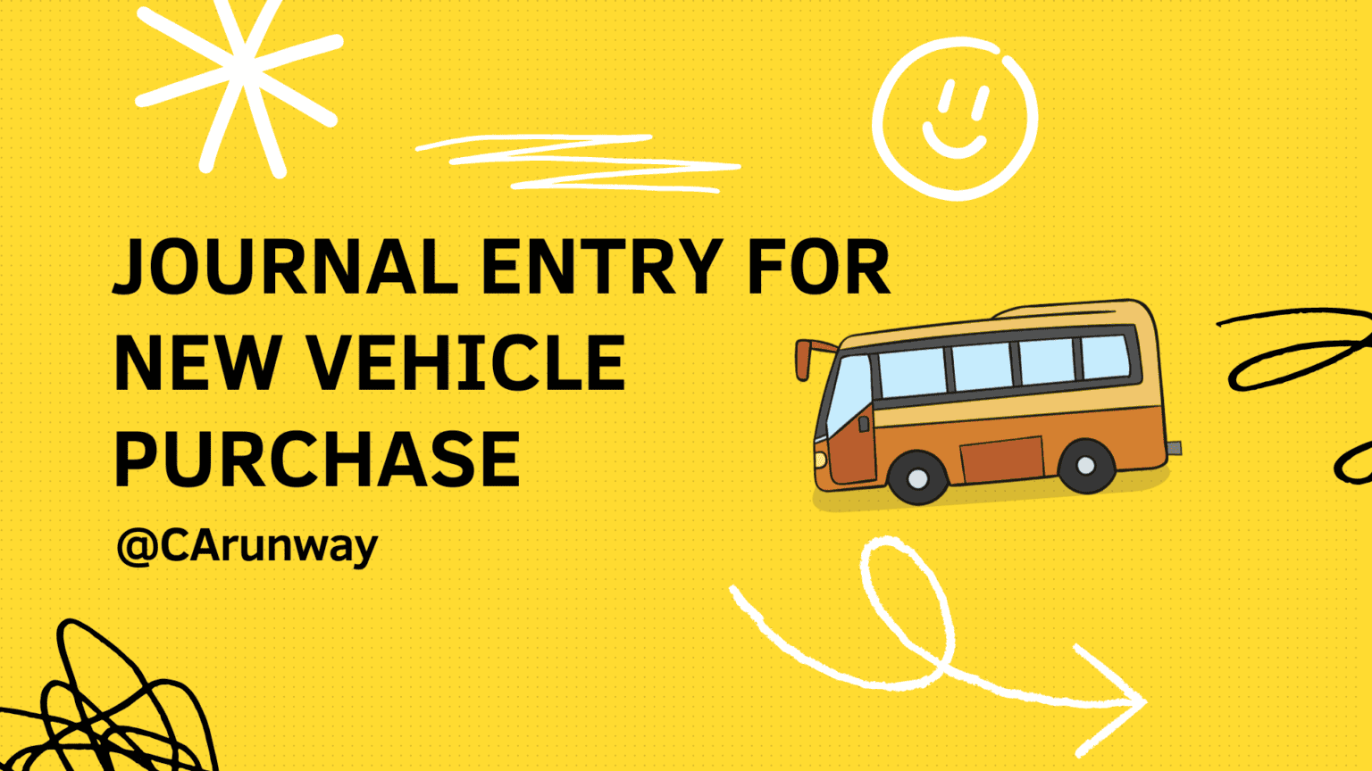 Journal entry for new vehicle purchase - CArunway